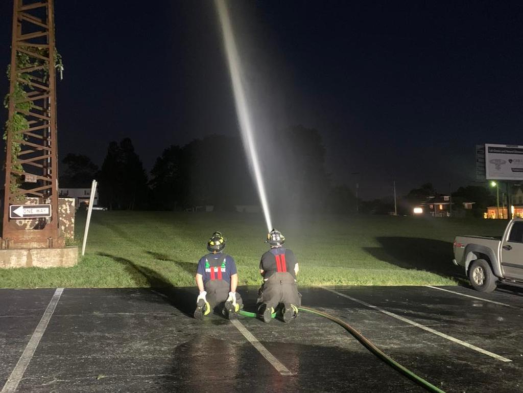 LPFD Crews Conduct Training on Water Drafting and Large Hose Line ...